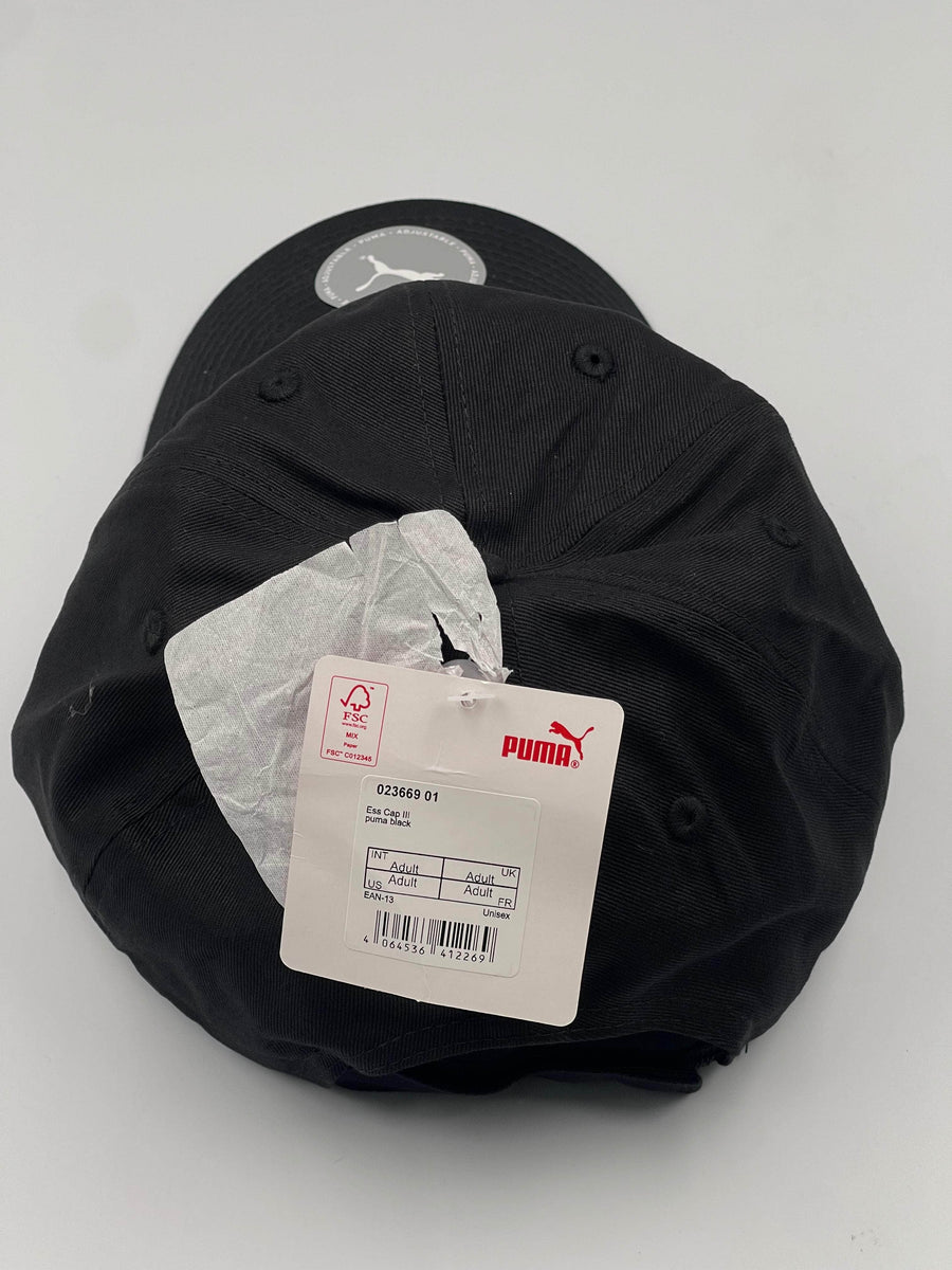 Gorra Puma Essentials Negra – Original Estilo Deportivo Casual ...
