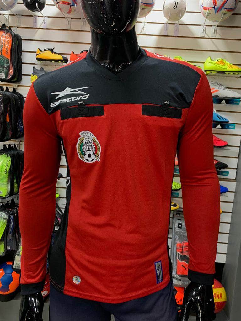 PLAYERA EESCORD OFICIAL ARBITRO ROJO 21-22 – SoccerSportMx | Tienda ...